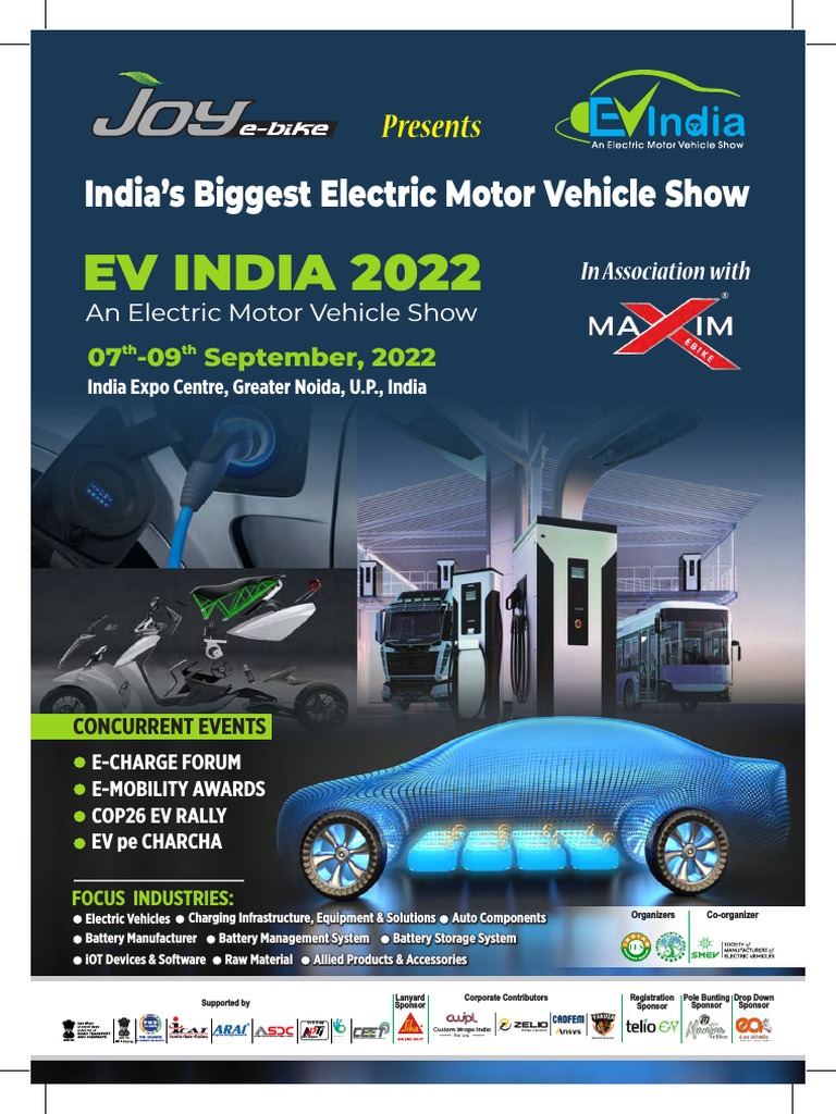 Mega Brochure EV India 2022 | PDF | Electric Vehicle | Car