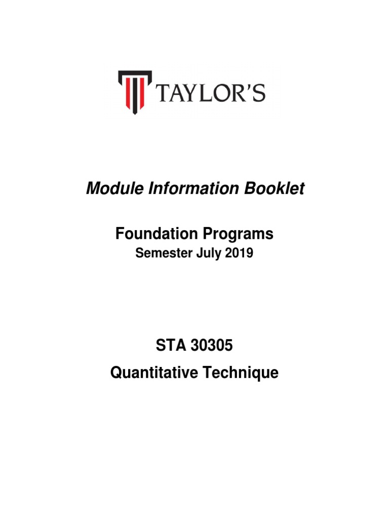 Mib Sta30305 QT - July2019 | PDF