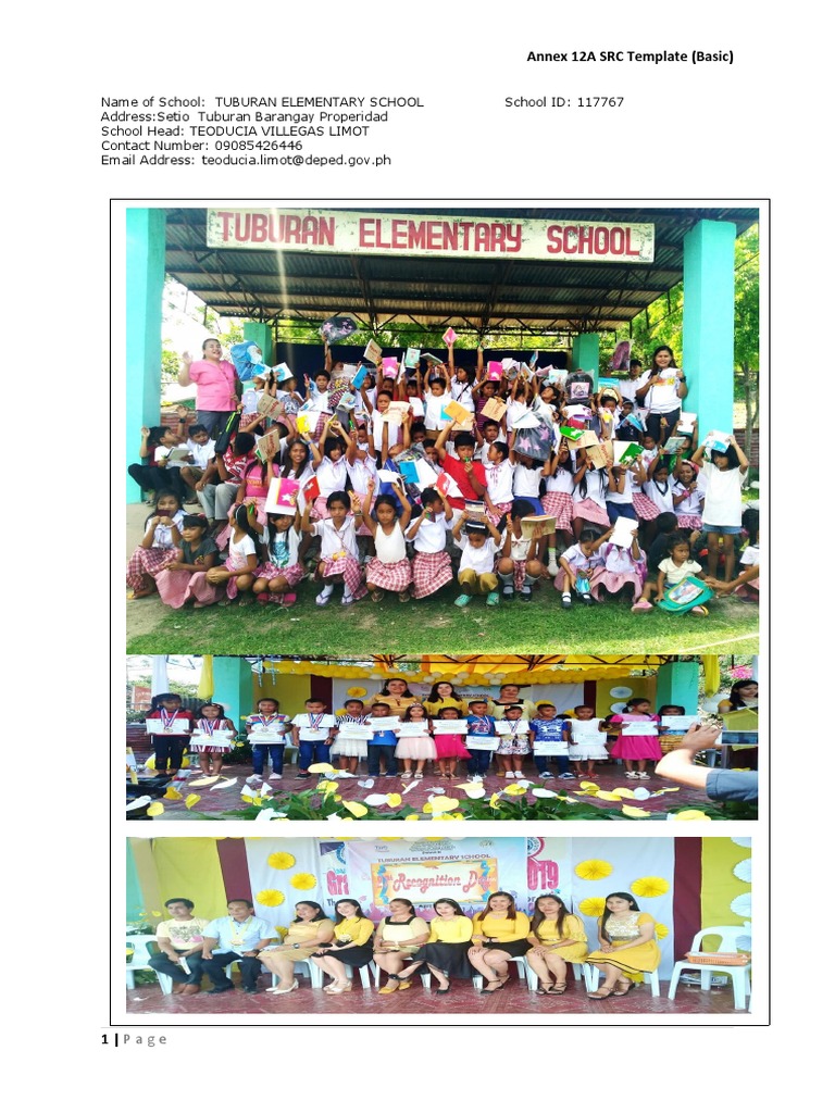 SIP Annex 12A - SRC Template (Basic) | PDF