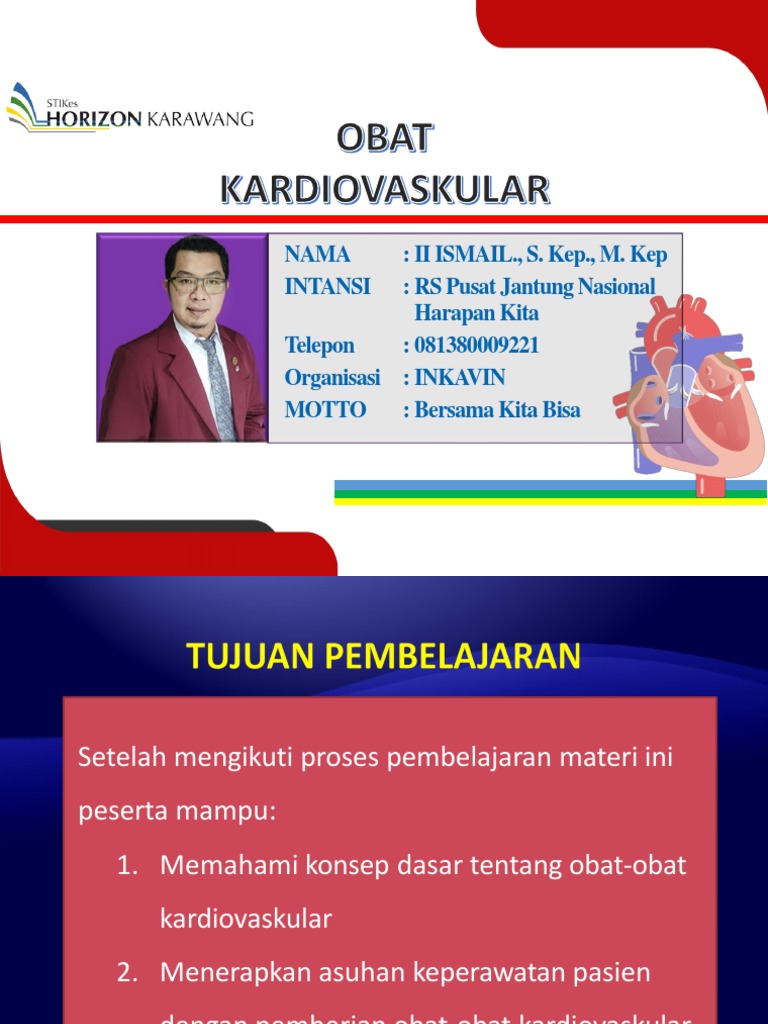 Pemberian Obat-Obatan Kardiovaskular Dari Ismail | PDF