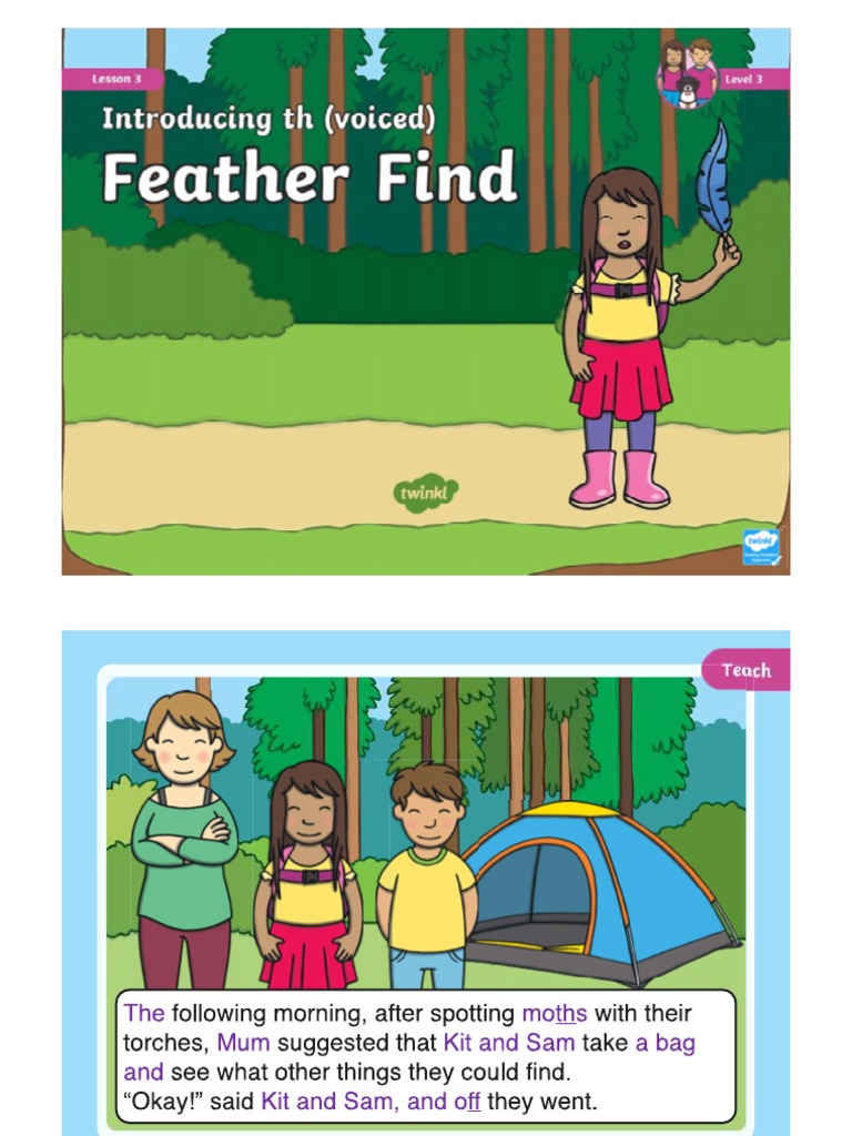 Feather Find Letter Sound th3 | PDF