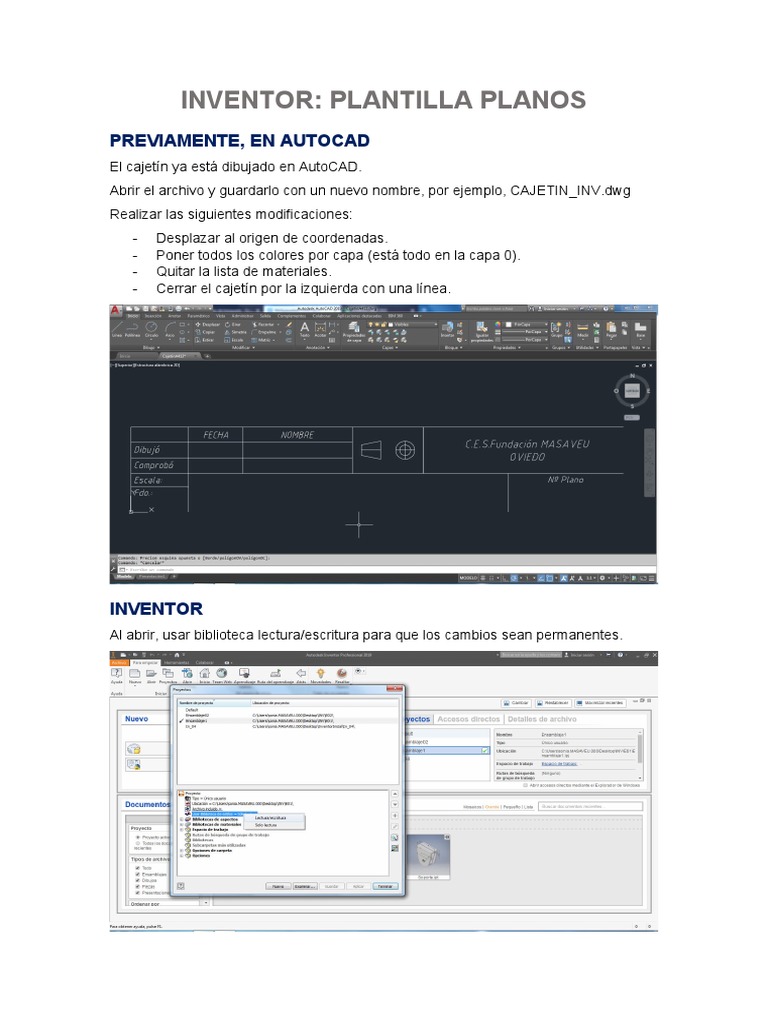INVENTOR Plantilla | PDF