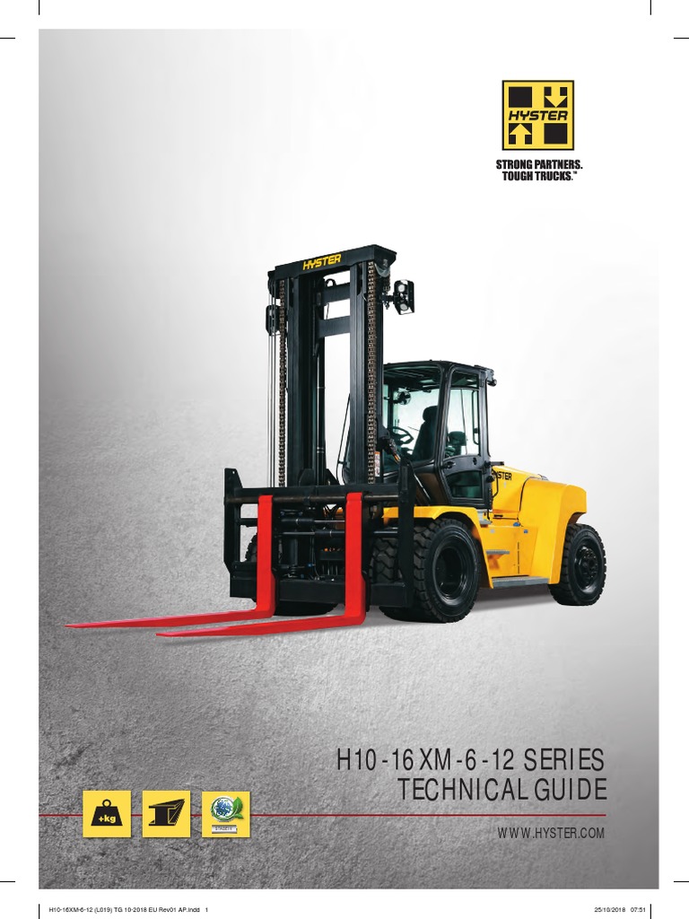 Hyster H8 16XM Technical Guide 2 | PDF