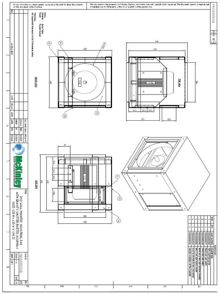 2.3 PRF 01, EXF 02 & FAF 02 Drawing | PDF