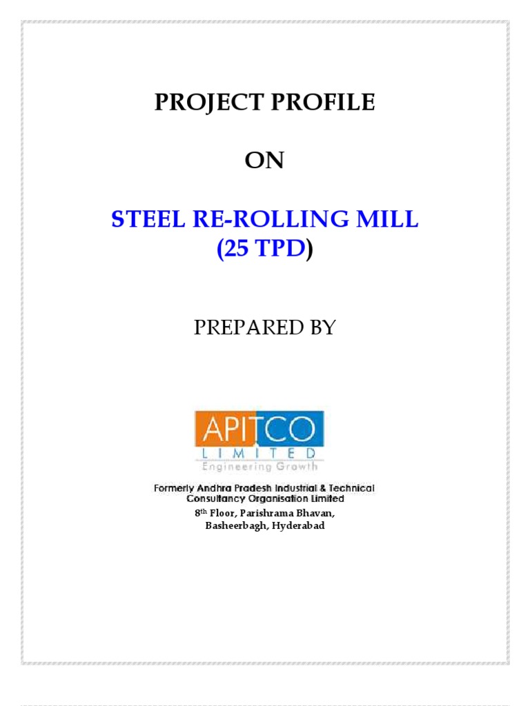 Steel Rerolling Mill - TMT Bar | PDF | Steel | Business Process