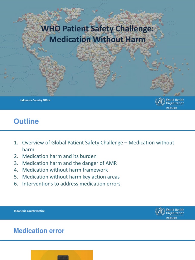 WPSD - Medication Harm 2022 | PDF | Patient Safety | Medical Error