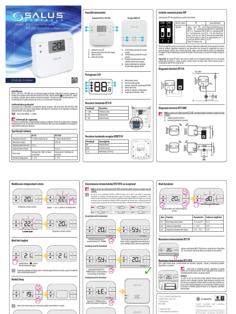 Instructiuni Salus | PDF