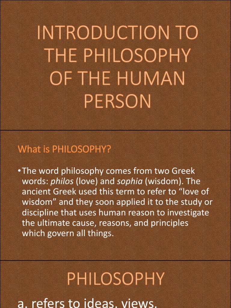 Introduction To Philosophy | PDF | Reason | Idea
