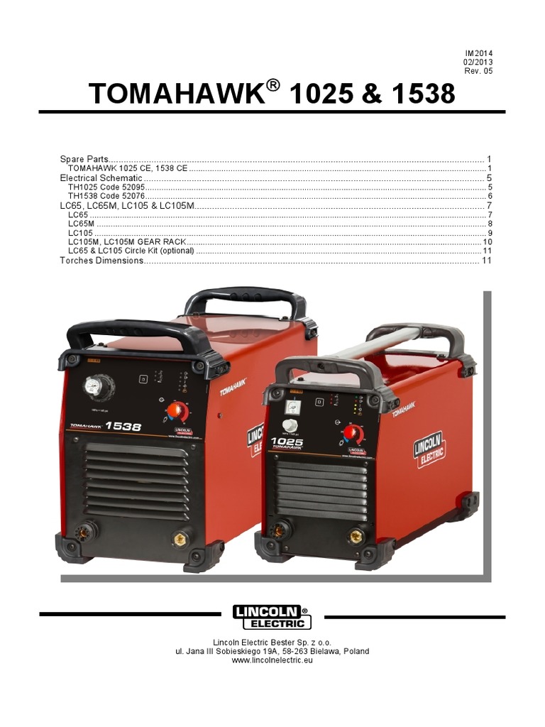 Spare Parts Tomahawk 1025-1538 | Download Free PDF | Power Inverter | Electrical Connector