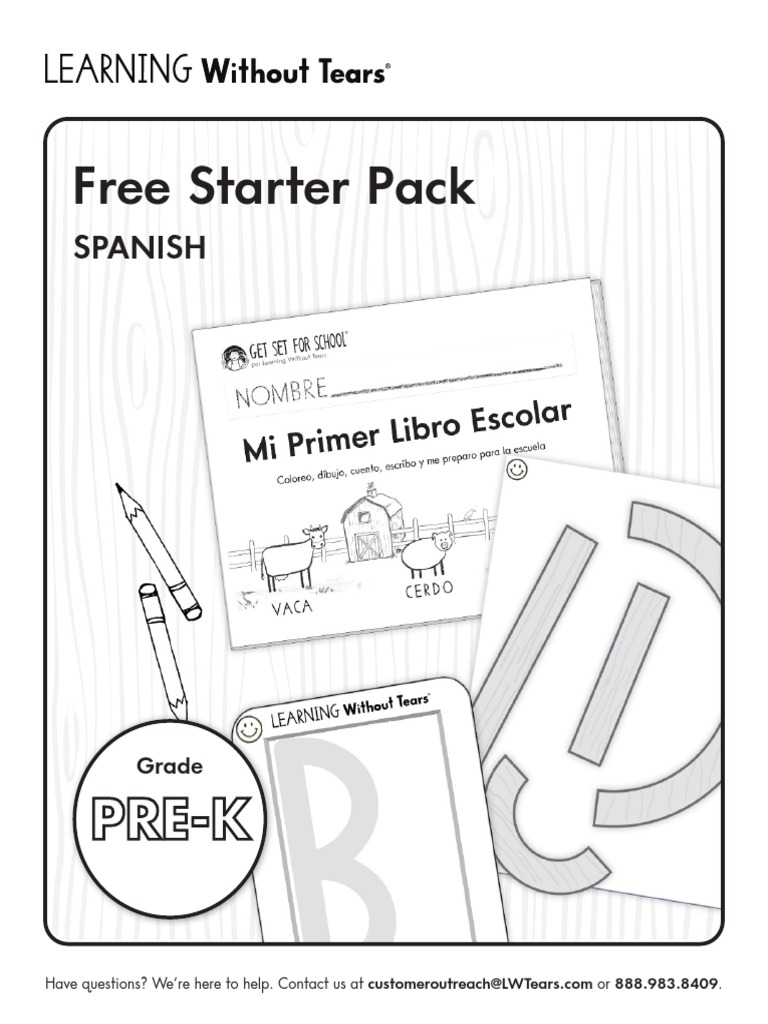 Pre-K FreeStarterPack Spanish | PDF