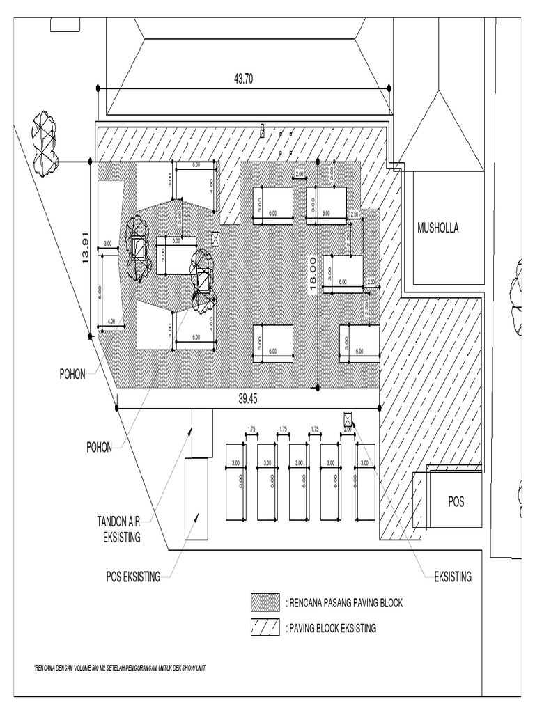 01 Area Paving Block | PDF