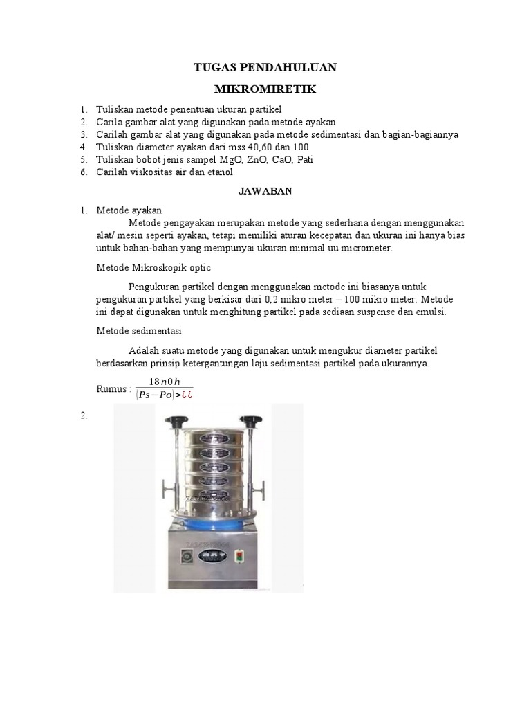 Tugas Pendahuluan 2 | PDF | Teknologi & Rekayasa