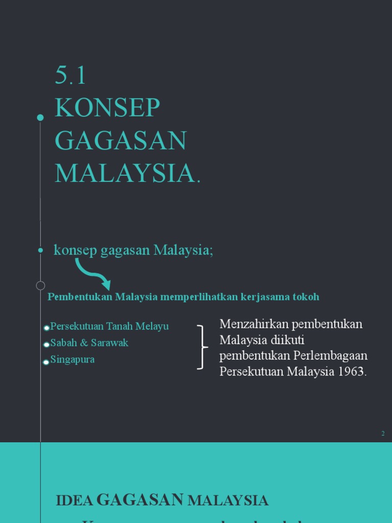 5.1 Konsep Gagasan Malaysia | PDF