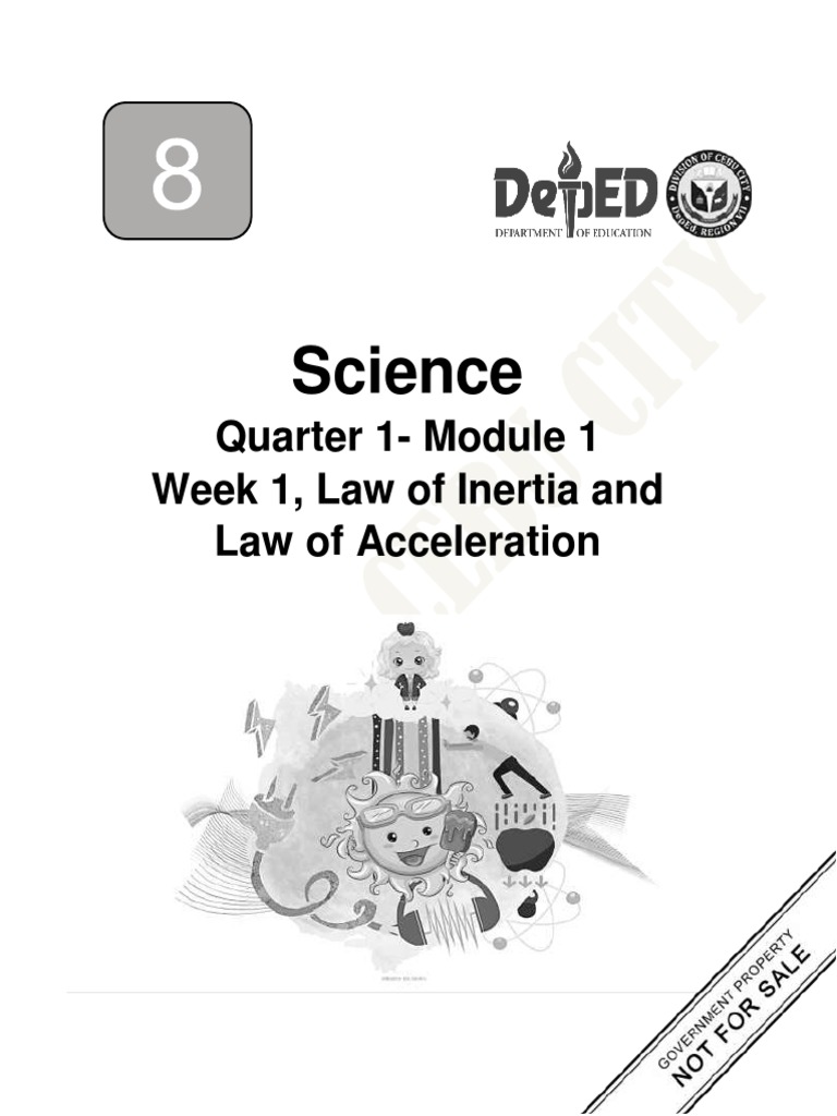 Module 1 Grade 8 Science q1 Wk1 | PDF | Force | Mass