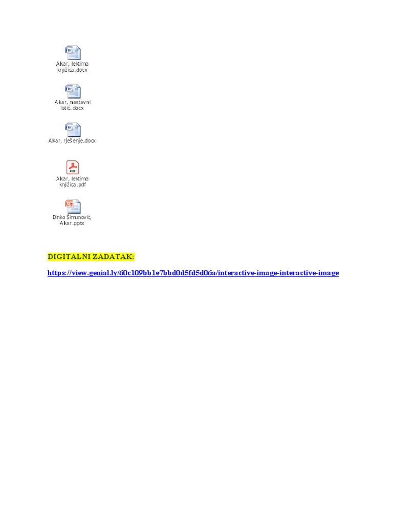 Interaktivna Slika za Učenje | PDF