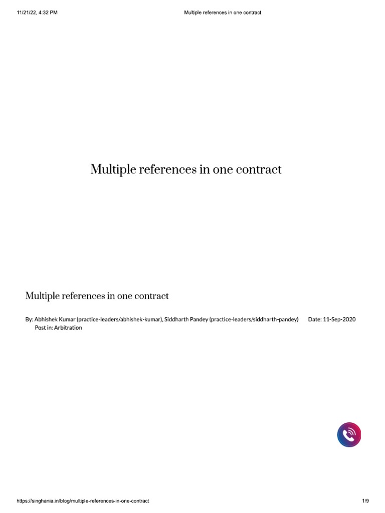 Multiple Arbitration | PDF