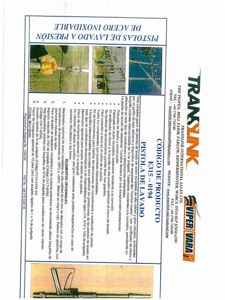 Pistola Translink | PDF