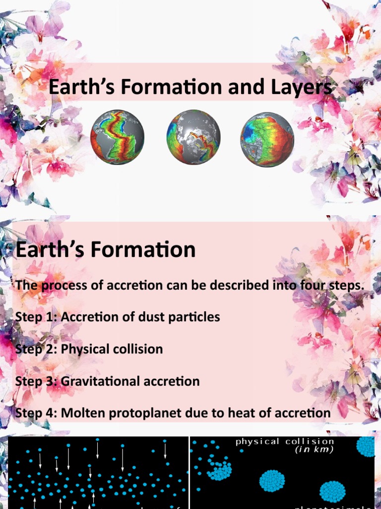 Earth's Formation and Layer Structure | PDF | Plate Tectonics | Earth