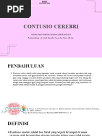 Asuhan Keperawatan Contusio Cerebri | PDF