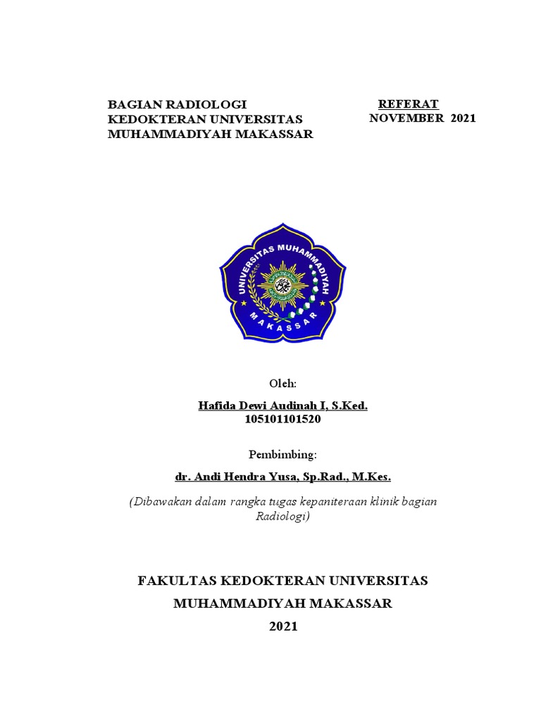 Contusio Cerebri | PDF | Sains & Matematika