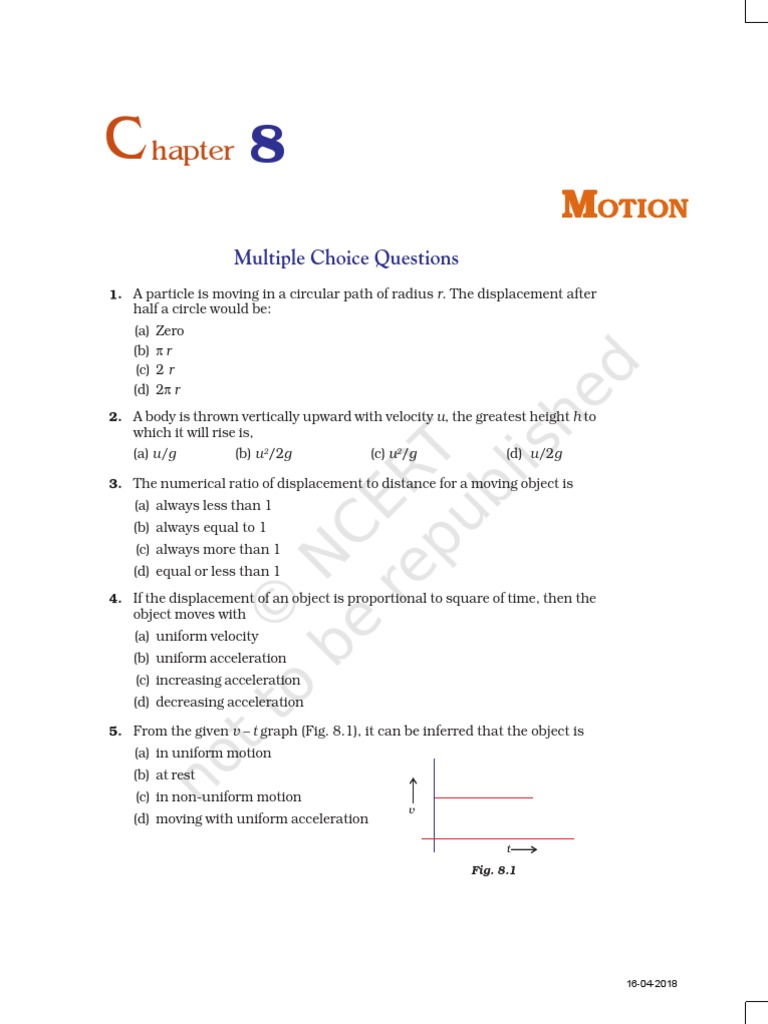 9th Physics Quiz Que | PDF | Force | Acceleration