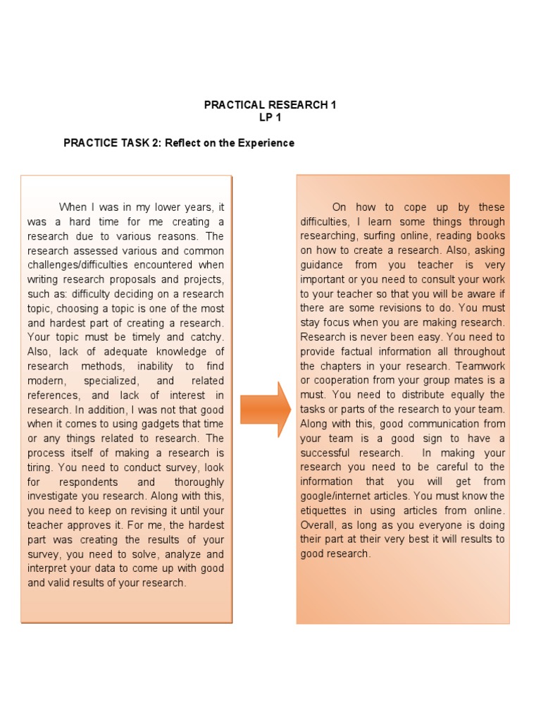 Practical Research 1 | PDF Practical Research 1 | PDF