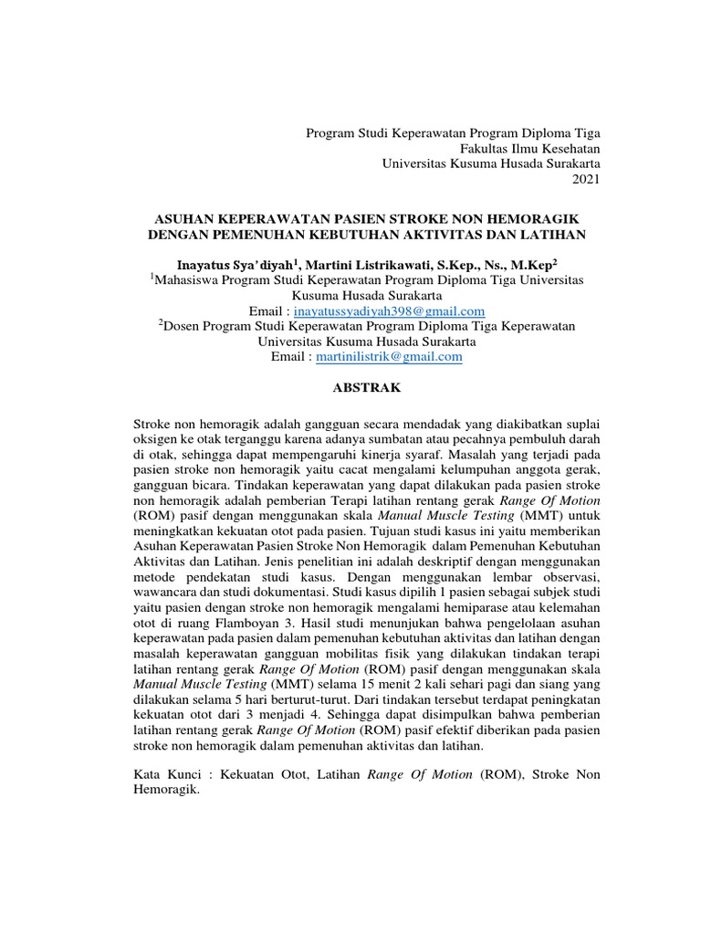 Abstrack Dan Naspub INAYATUS | PDF