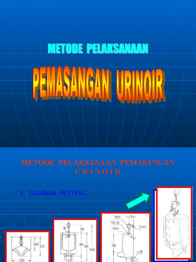 Pemasangan URINOIR | PDF