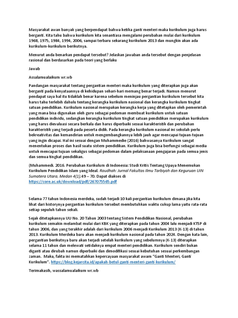 Diskusi 3 | PDF | Karier & Perkembangan