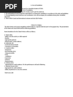 Sample Pageant Guidelines | PDF | Clothing | Fashion