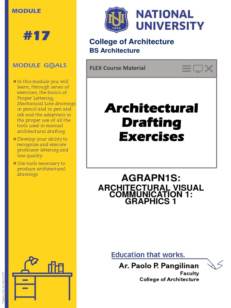 Architectural Drafting Exercises: Agrapn1S | PDF