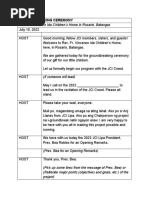 Acknowledgement of Participants | PDF | Cooking, Food & Wine | Law