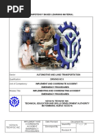 Competency-Base Curriculum Driving NC II | PDF | Occupational Safety ...