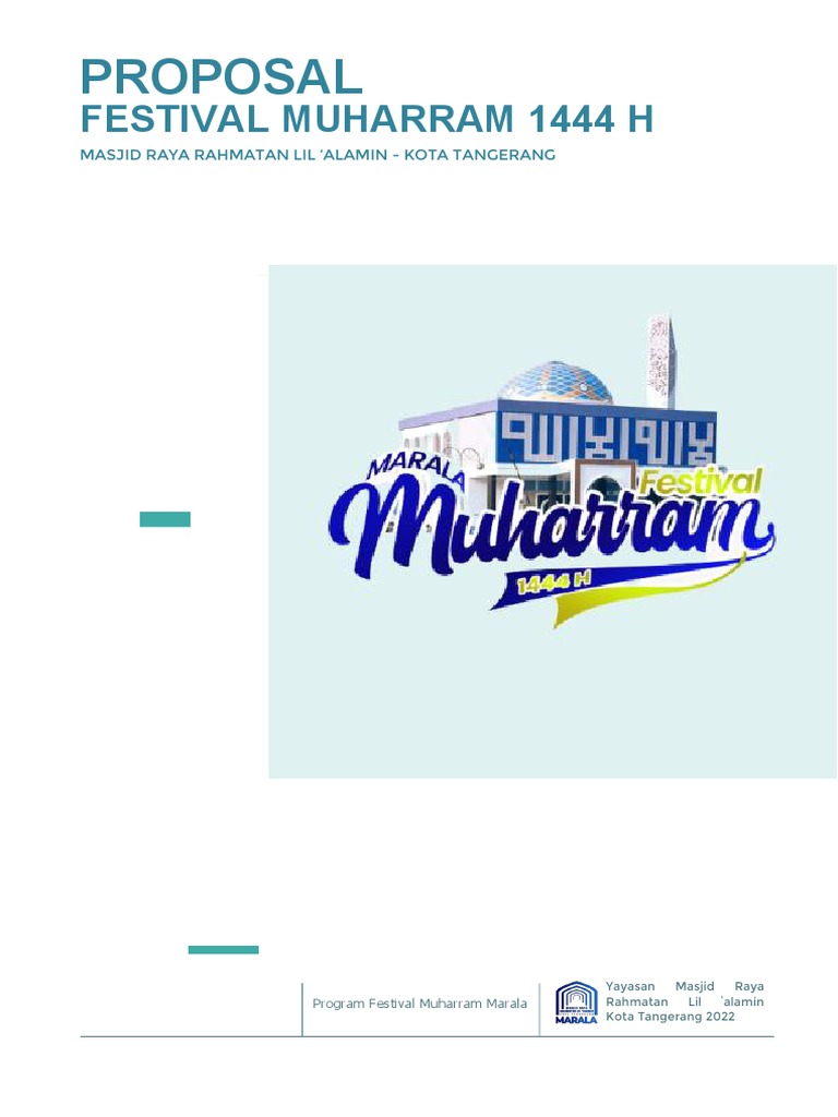 Proposal Komersial Festival Muharram Marala 1444H - Rev1 - 1 | PDF