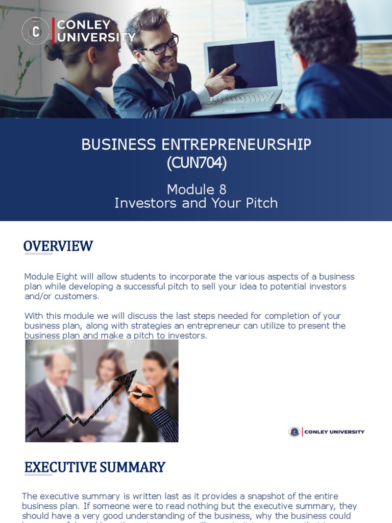 Module 8 - Business Entrepreneurship | PDF | Entrepreneurship | Sales