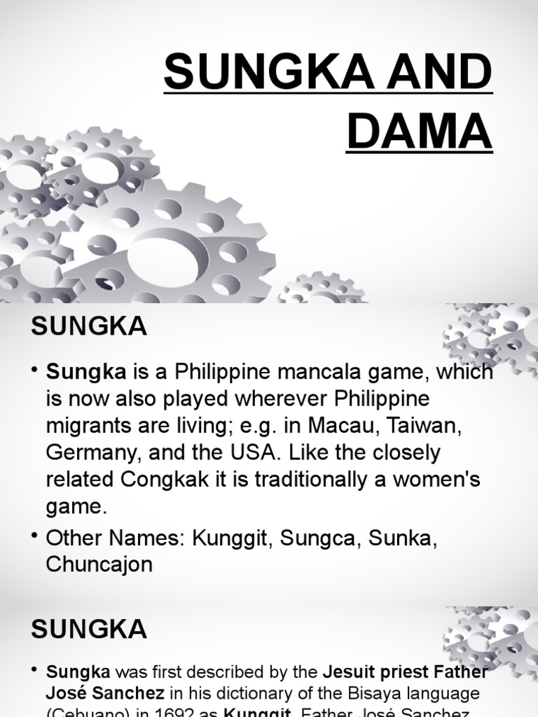 Sungka and Dama | PDF | Gaming | Board Games