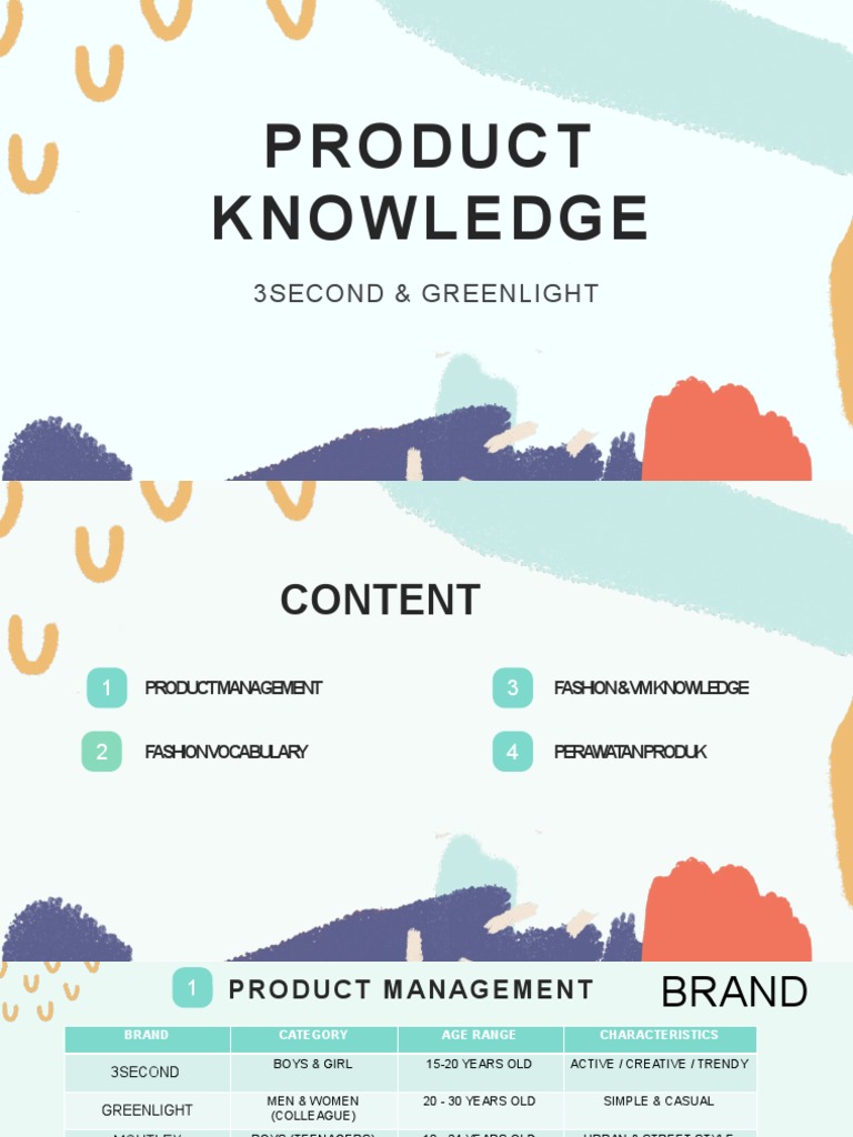 Product Knowledge | PDF