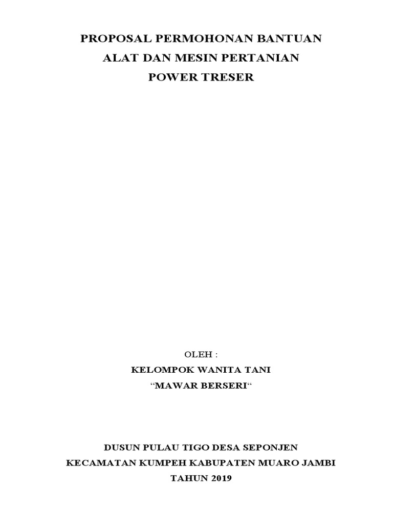 Proposal Print | PDF