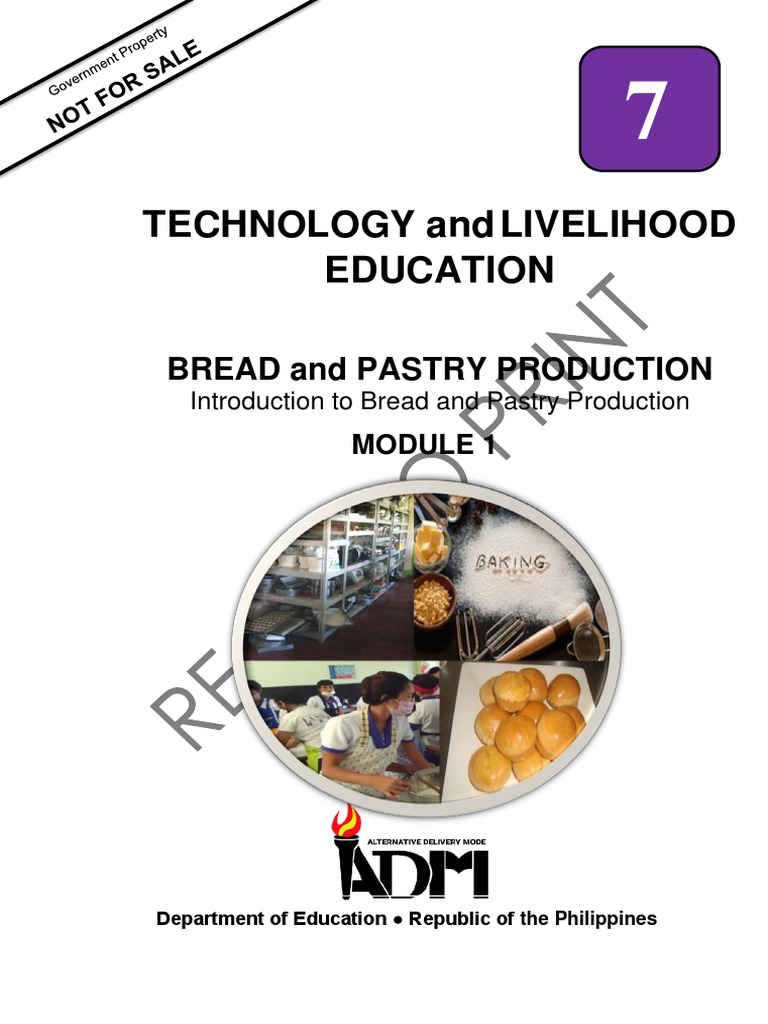 Bread and Pastry Production - 7 - Q2 - M1 - Introduction To Bread and Pastry Production - v5 ...