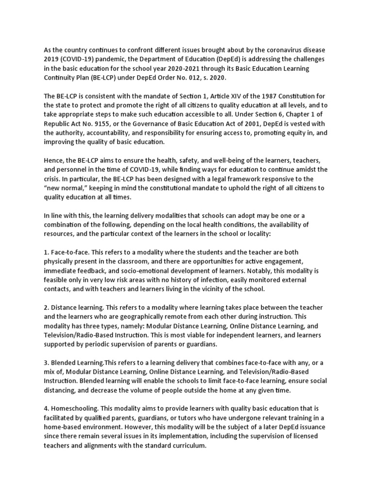 Research Notes | PDF | Distance Education | Learning