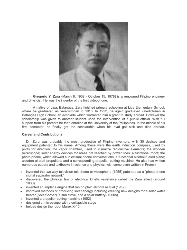 Marex X-10 and Gregorio Zara's Inventions | PDF
