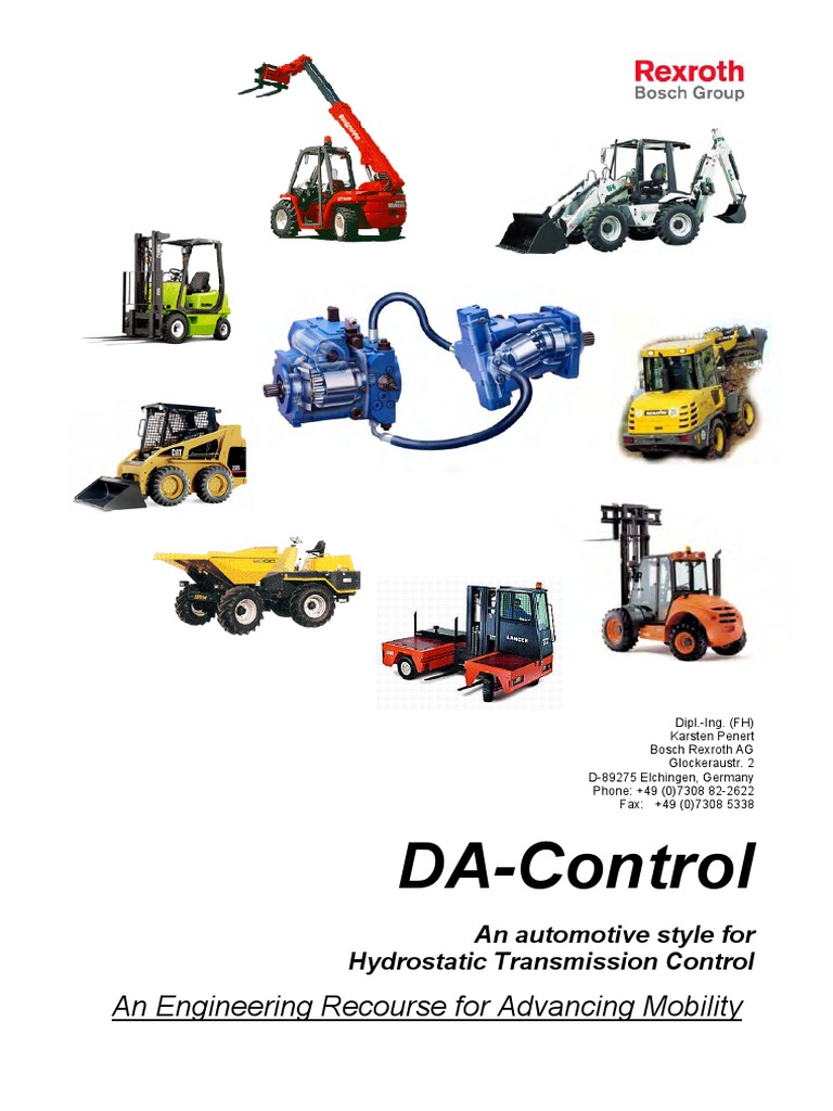 REXROTH DA - Control - GB | PDF