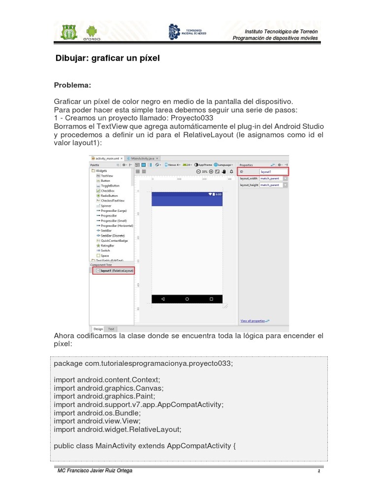 30 - Dibujar - Graficar Un Píxel | PDF | Programación de computadoras ...