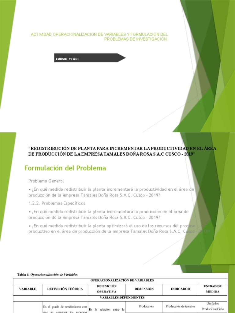 Trabajo Grupal Tesis 1 - DISTRIBUCION DE PLANTA | PDF | Business ...