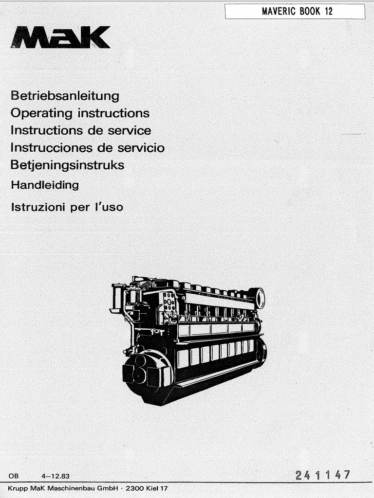 04 - 1035 MAK Operating | PDF