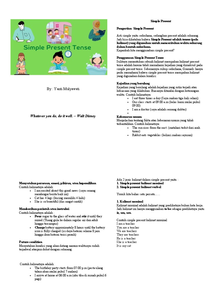 Materi Simple Present | PDF