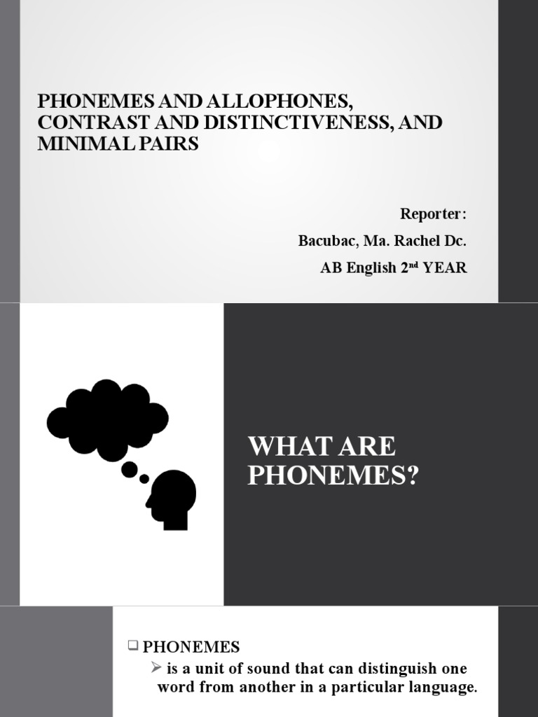 Phonology and Morphology (Report) | PDF