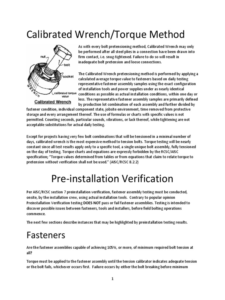 Calibrated Wrench Download | PDF | Screw | Mechanical Engineering