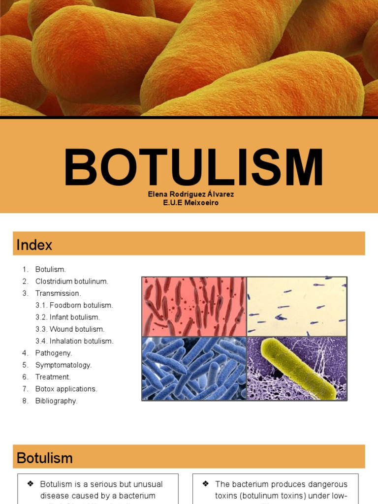 Botulism | PDF | Botulinum Toxin | Medical Specialties
