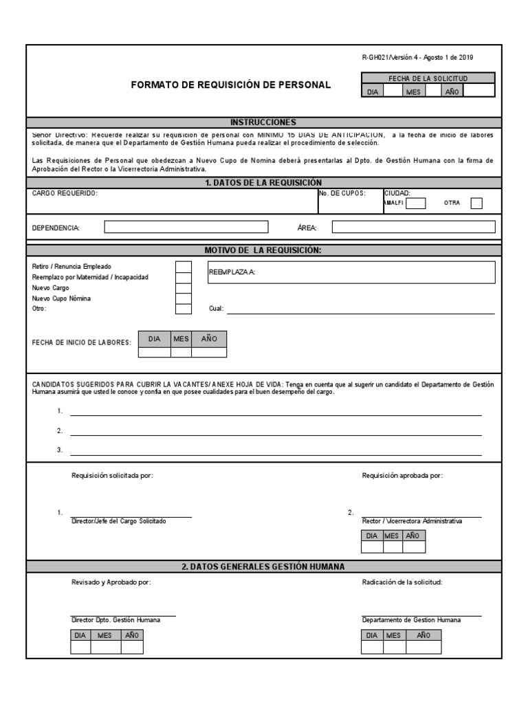 Formato De Requisicion De Personal 2 Formato De Requi Vrogue Co ...